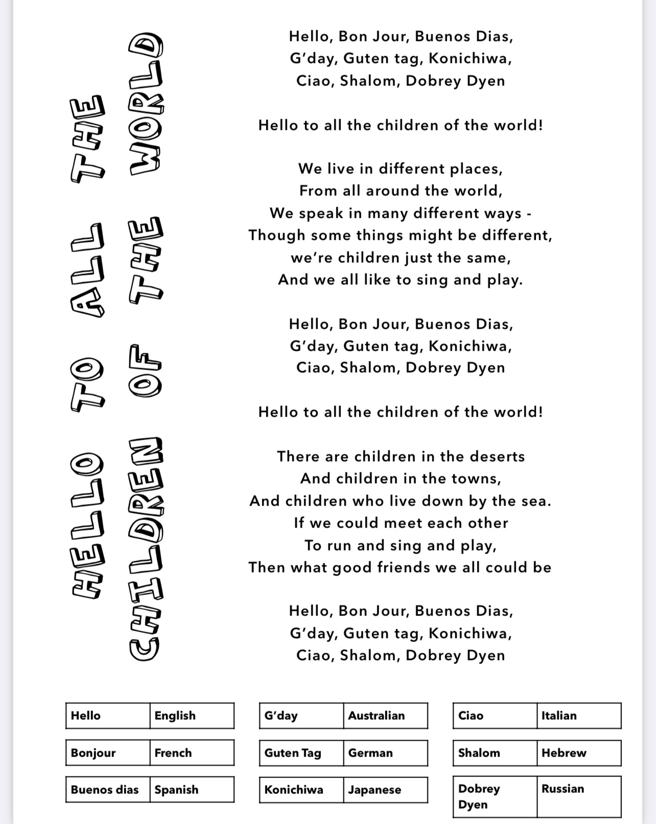 Hello to all the children of the world #92023 – Perrymuse