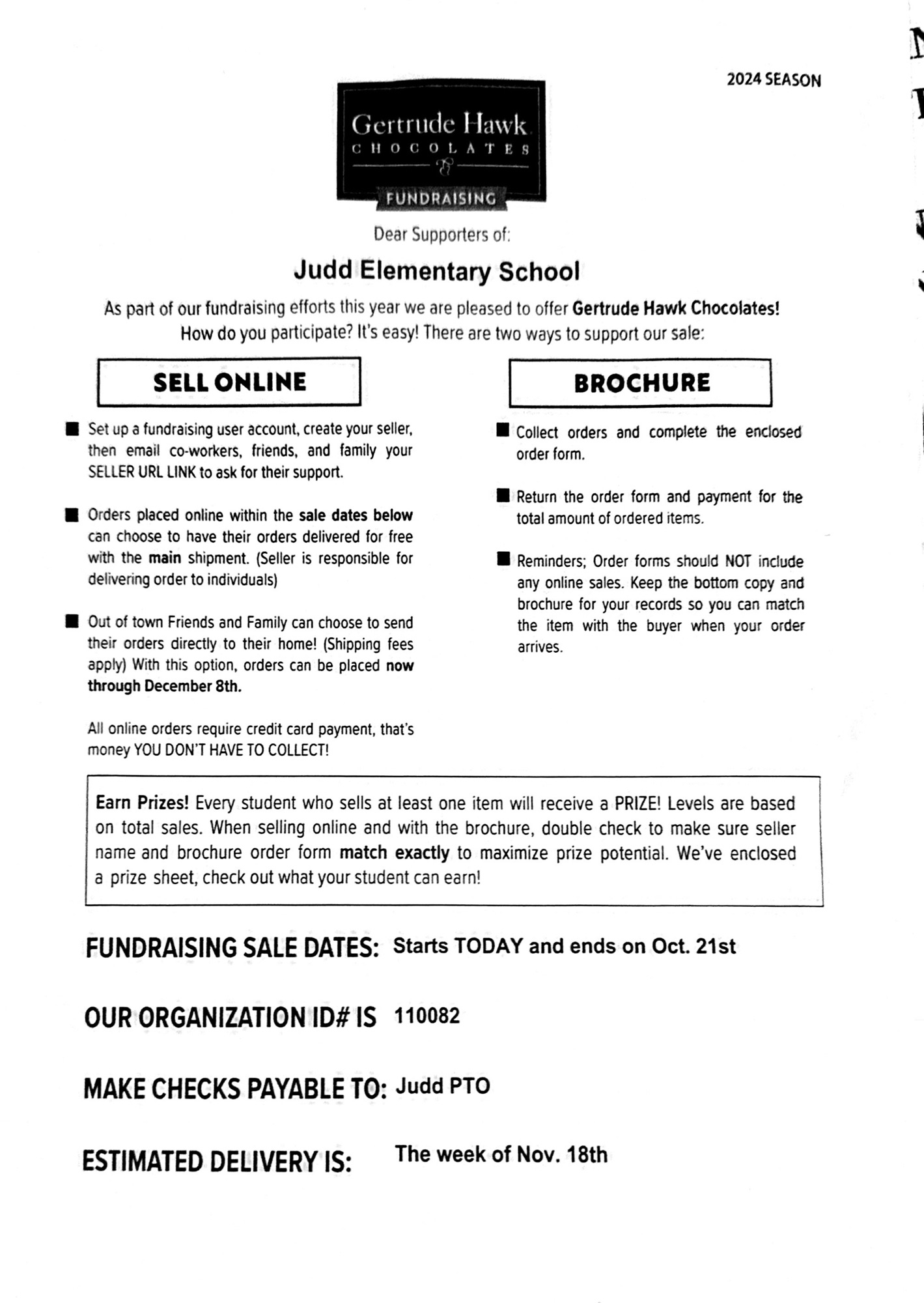 Chorus Chocolate Fundraiser Begins Today! – Perrymuse
